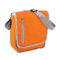 Orange 100% Polyester Laptop Messenger Bags Front Flap Cover For Students supplier