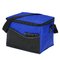 Blue Waterproof Insulated Cooler Bags , Thermal Lunch Bag Polyester 40*30*30cm supplier