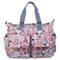 Flower Patterned Mummy Custom Promotional Bags Polyester With Outside Pockets supplier