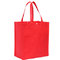 Foldable Custom Tote Bags / Purple  Non - woven Cloth Plain Shopping Bags supplier