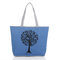 Large Capacity Custom Canvas Bags / Cotton Canvas Tote Bags supplier