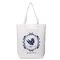 Open Closure Type Custom Canvas bags , Womens Printed Fabric Tote Bags supplier